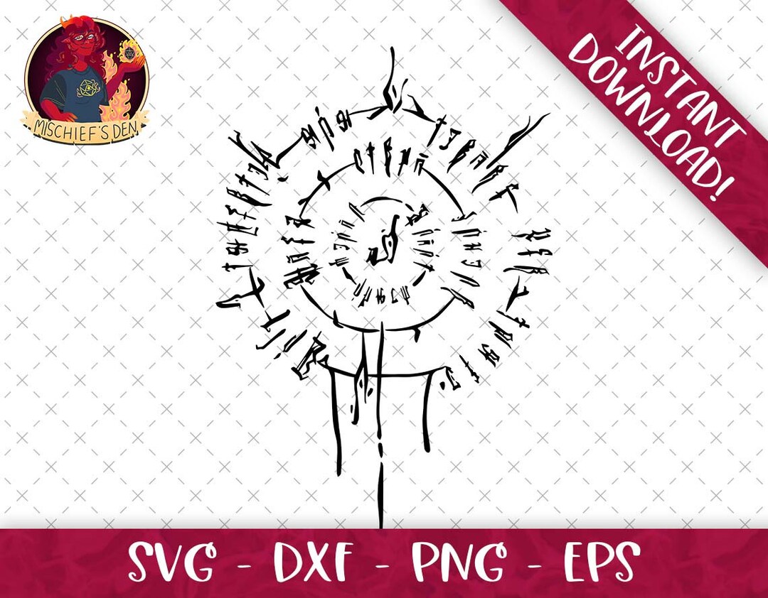 BG3 Infernal Scar SVG Bundle | Svg Eps Dxf Png Format Bundle | D&D ...