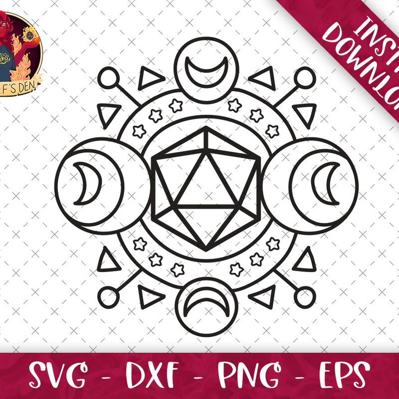 D20 Svg Cuts File - Etsy