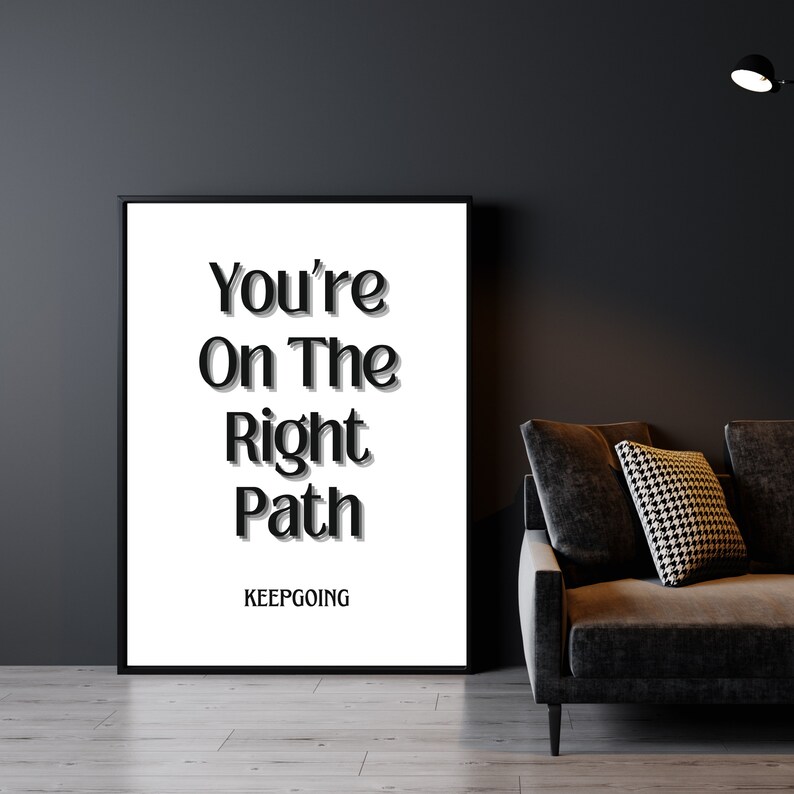 You're on the Right Path, Daily Affirmation, Positive Affirmation, Self ...