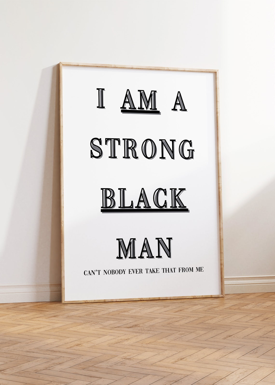 Strong Black Man, Black Empowerment, Black Art, Black Man Art, Positive ...