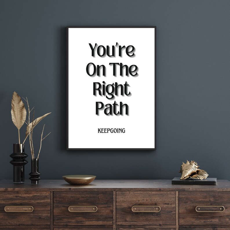 You're on the Right Path, Daily Affirmation, Positive Affirmation, Self ...