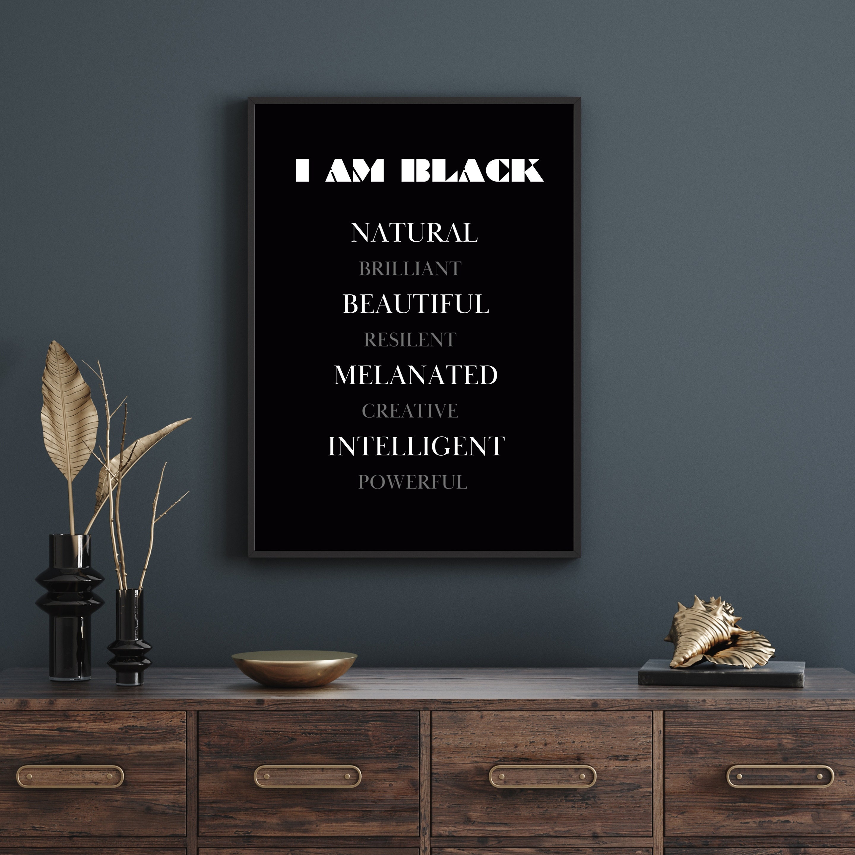 IAMBLACK | African American Art | Black Art | Empowerment | Daily ...