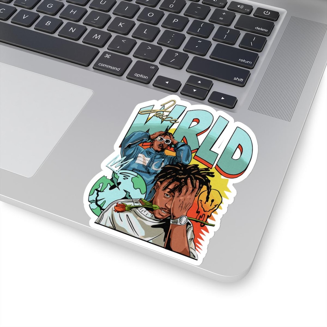 Juice WRLD Kiss-cut Stickers, Artistic Vinyl Decal, Music Lover Gift ...
