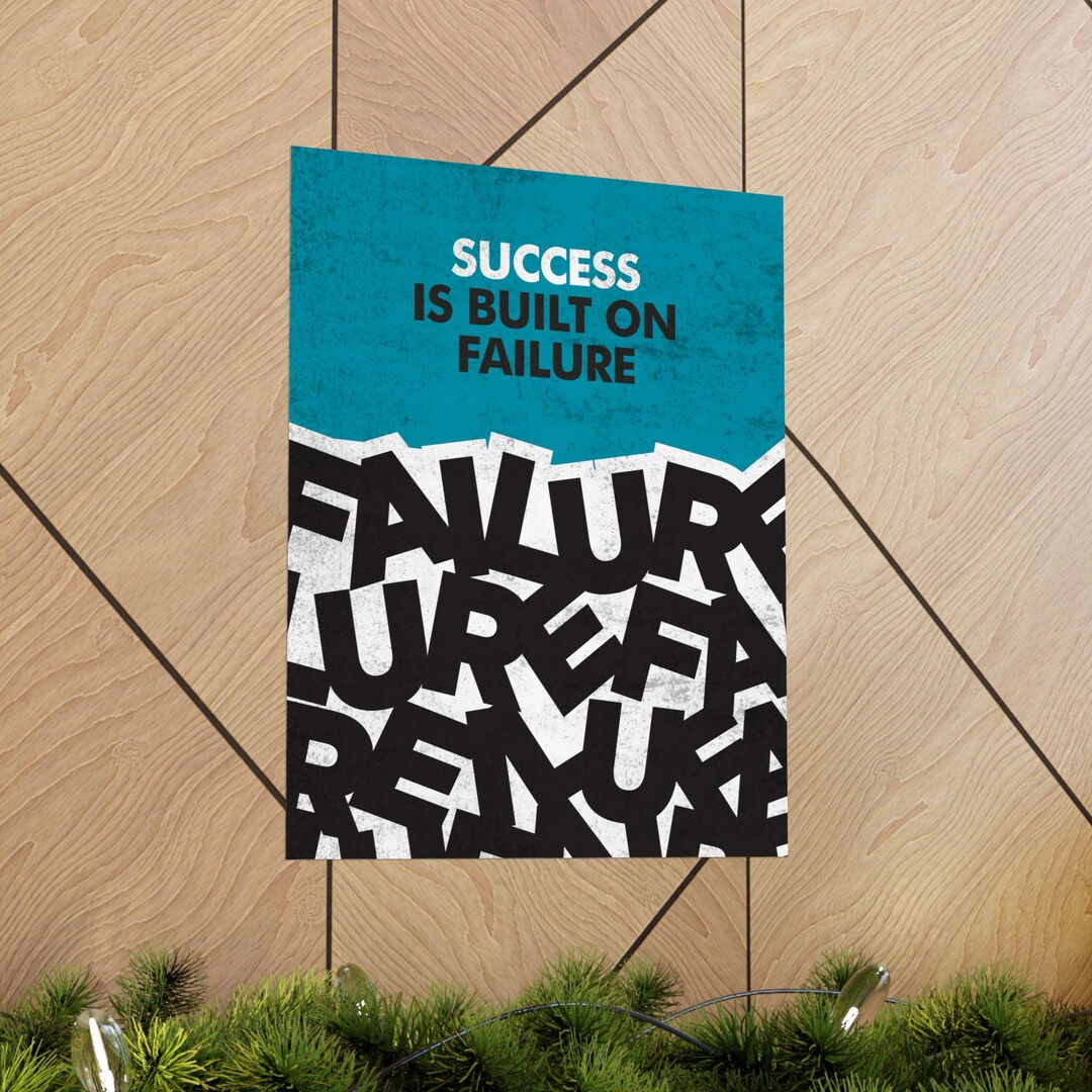 Inspirational Matte Vertical Posters for Motivation, Home Decor, Office ...