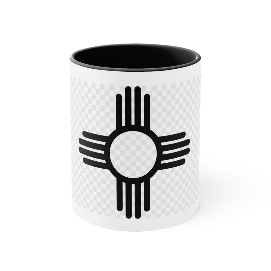 Zia Symbol Coffee Mug Southwest Design Cup Native American - Etsy