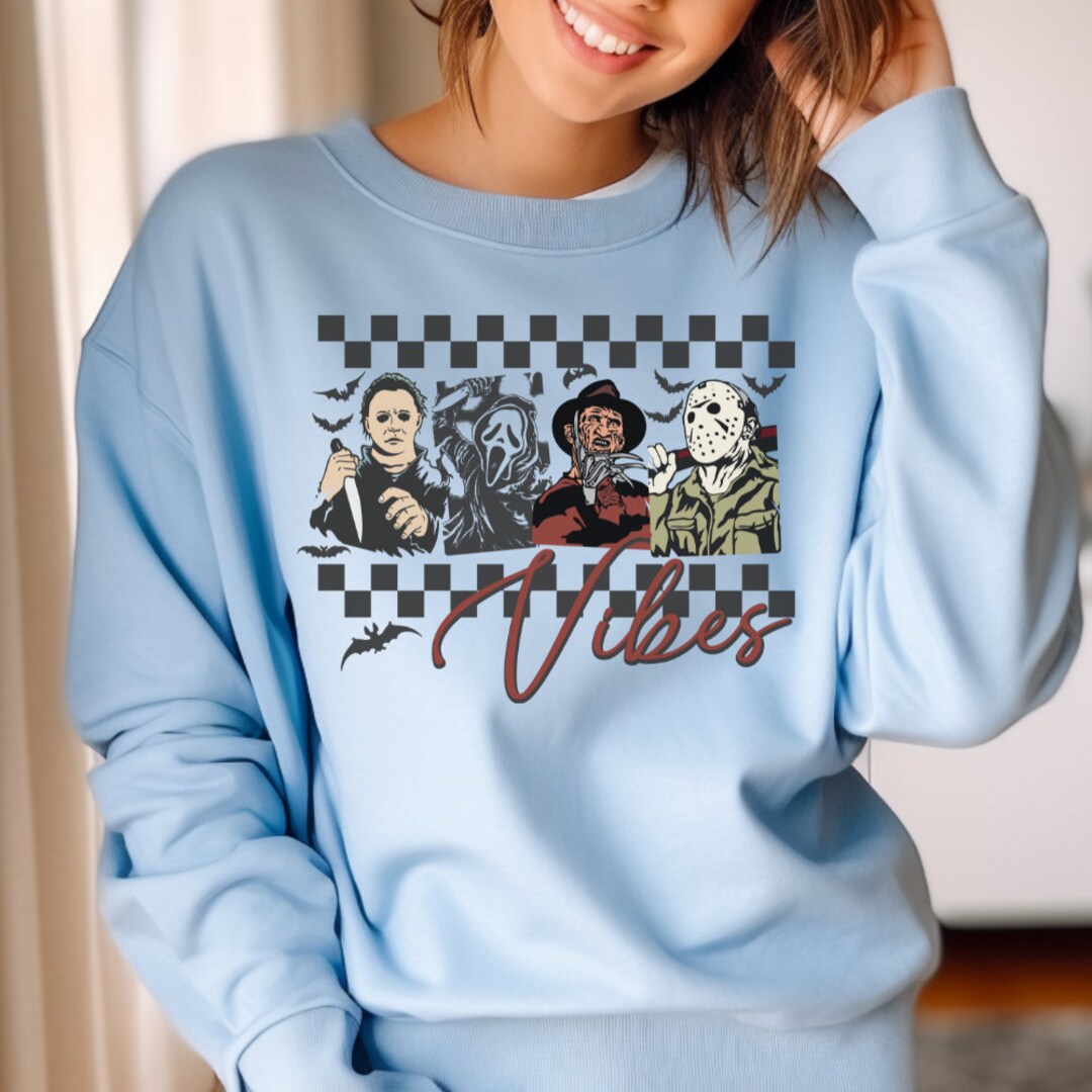 Spooky Halloween Sweater, Halloween Vibes, Ghostly Sweater, Fall Vibes ...