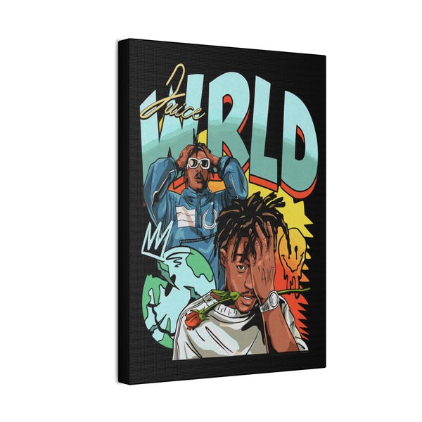 Juice Wrld Canvas - Etsy