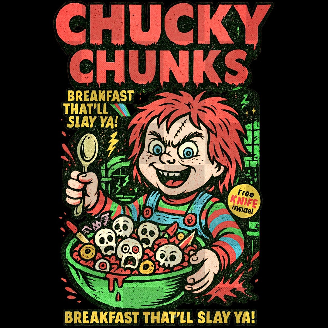 Chucky Chucks Halloween PNG, Chucky Graphic, Trick or Treat Digital ...