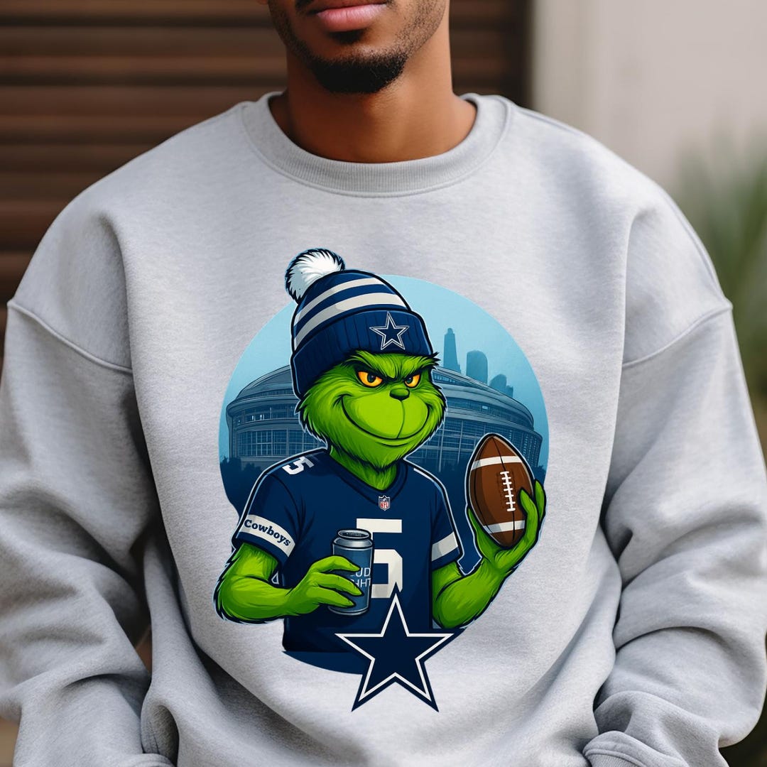 Football Grinch PNG, Graphic Design, Digital Download, Sports ...
