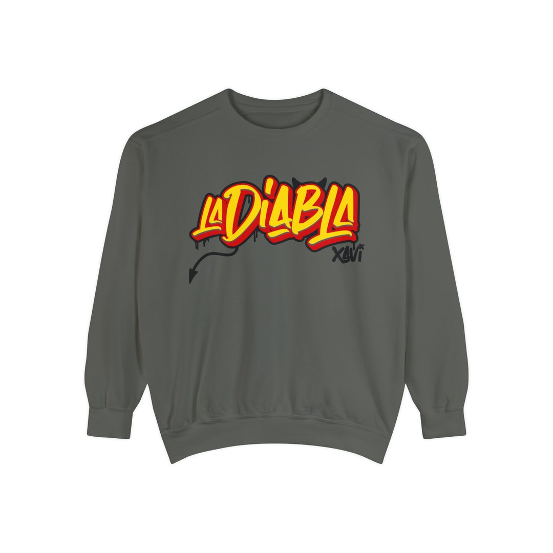 Xavi Mexican Singer La Diabla Fan Sweatshirt, Graphic Sweatshirt for ...