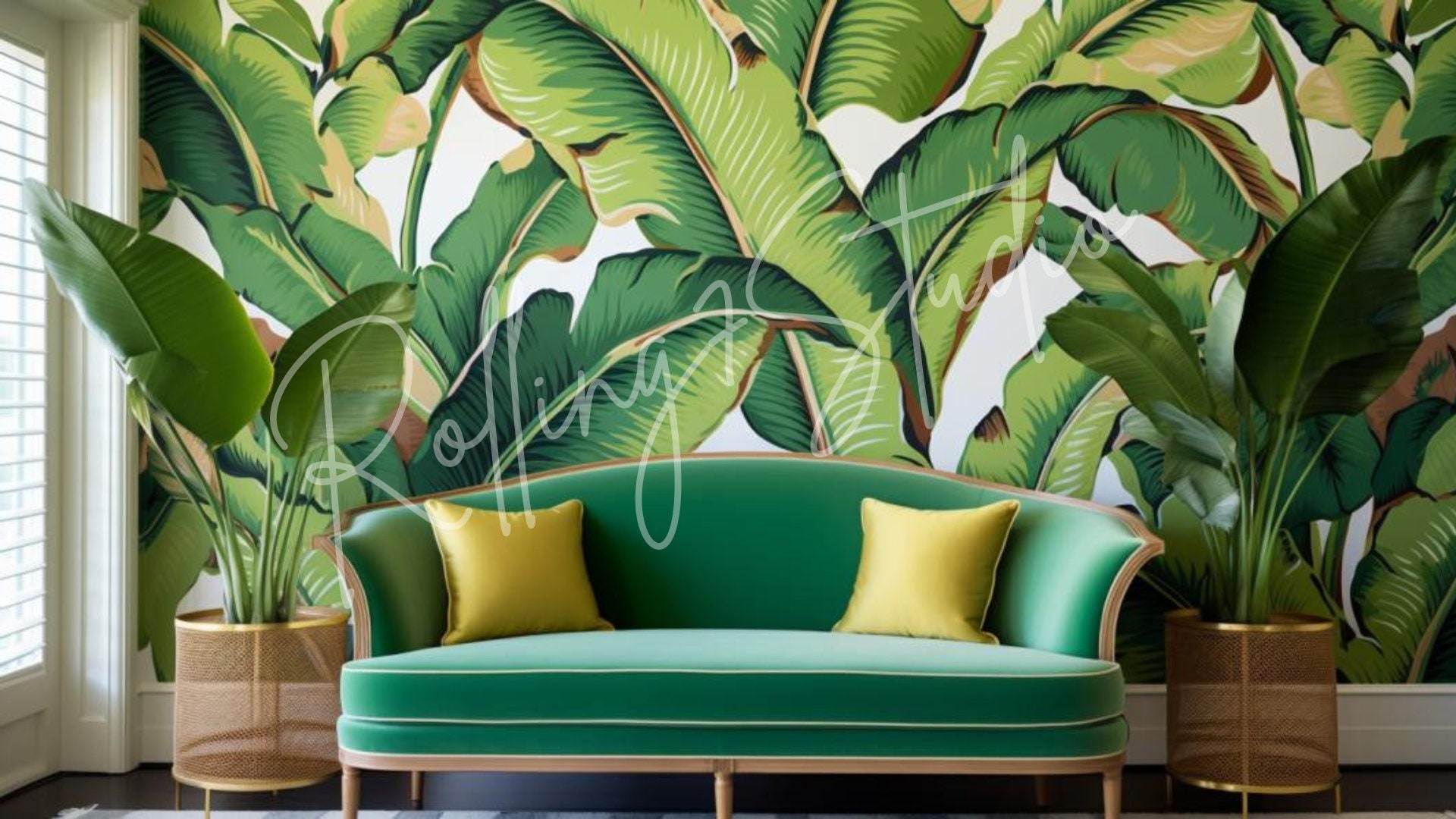 Tropical Zoom Background, Zoom Background Home Office, Home Office ...