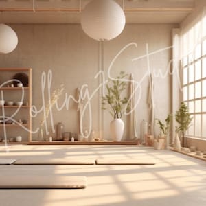 Yoga Studio Zoom Background, Meditation Background, Zen, Zoom ...