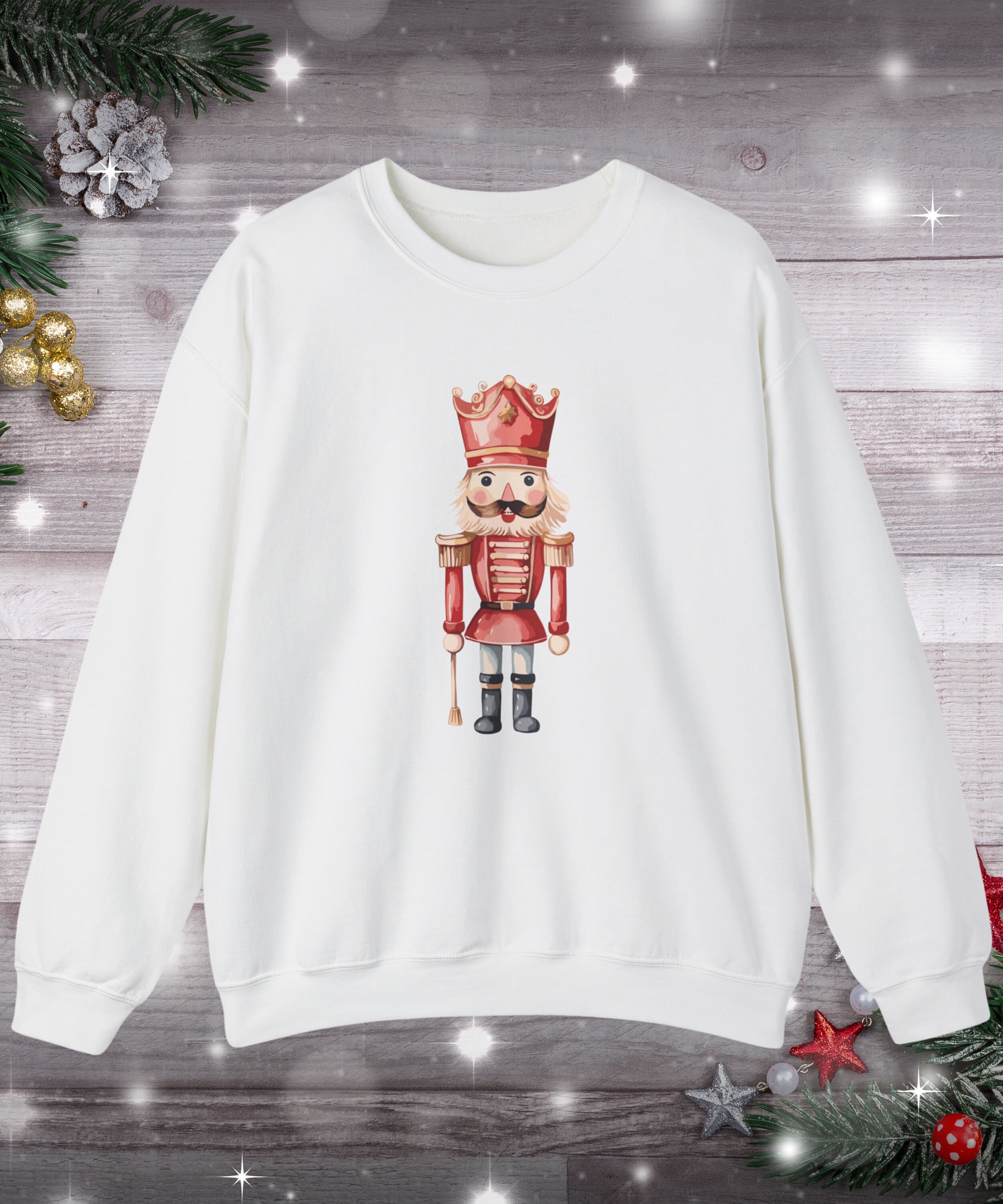 Watercolor Nutcracker Clipart Christmas Digital Design Xmas - Etsy