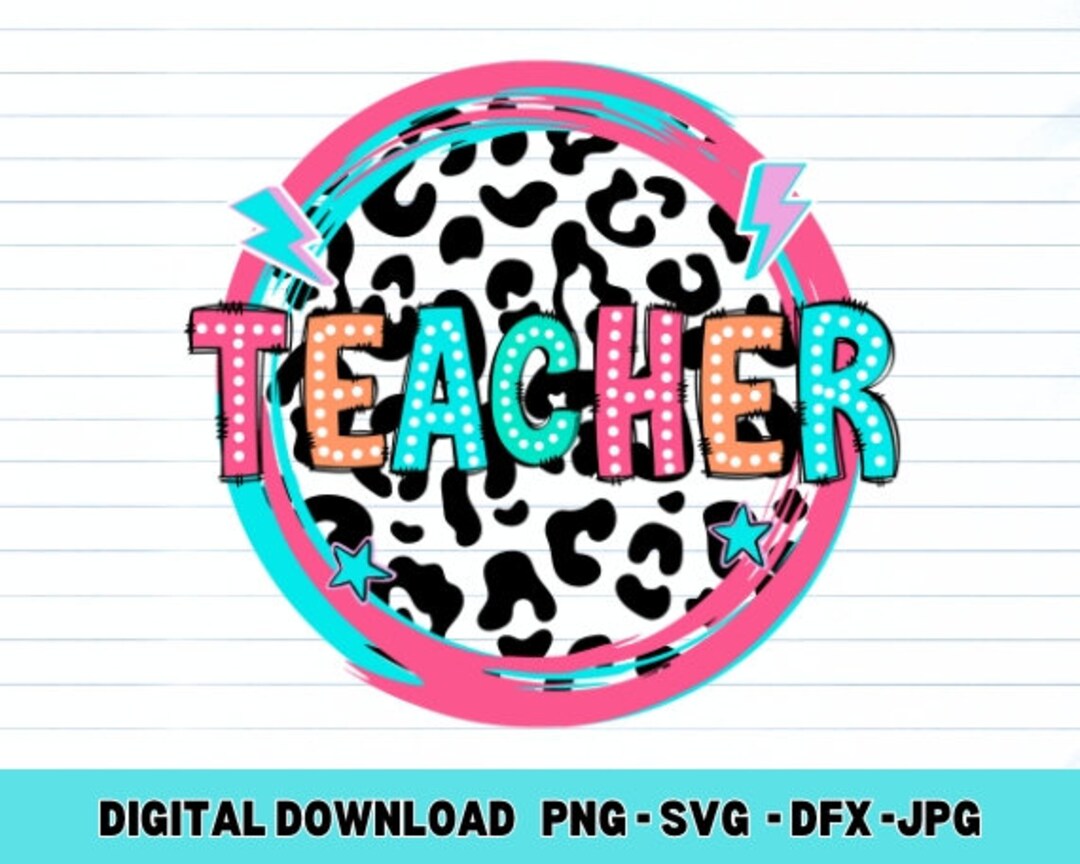 Teacher Dalmatian Png, Dalmatian Dots Png, Back to School Png, Teacher ...