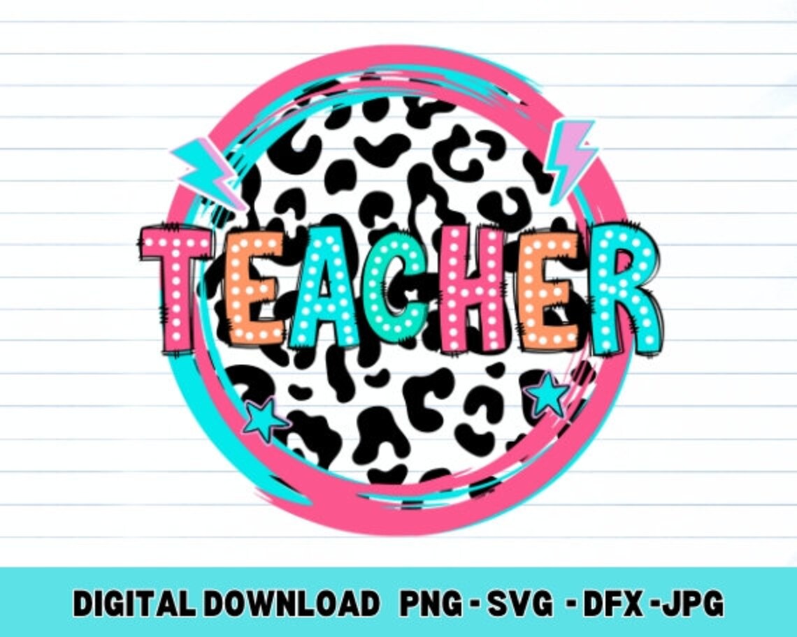 Teacher Dalmatian Png, Dalmatian Dots Png, Back to School Png, Teacher ...
