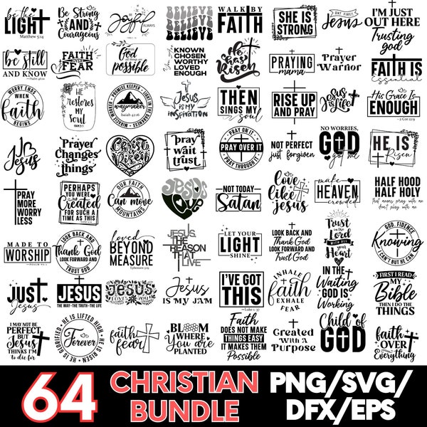 Religious Svg - Etsy