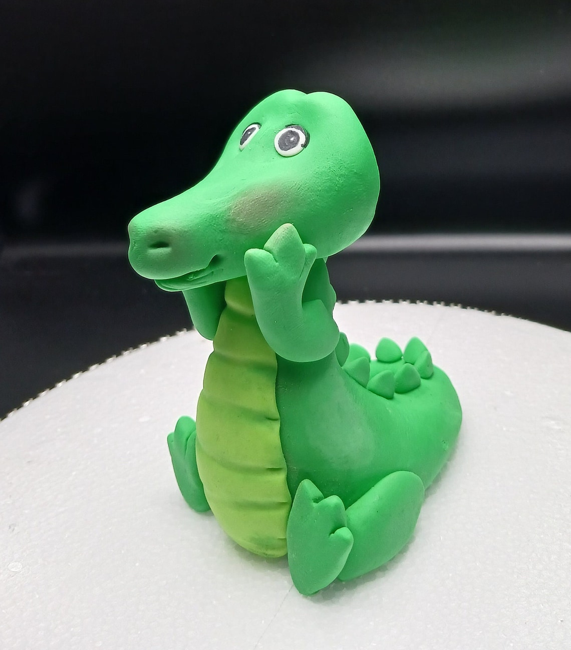 Fondant Crocodile Cake Topper, Alligator Cake Topper, Safari Animal ...