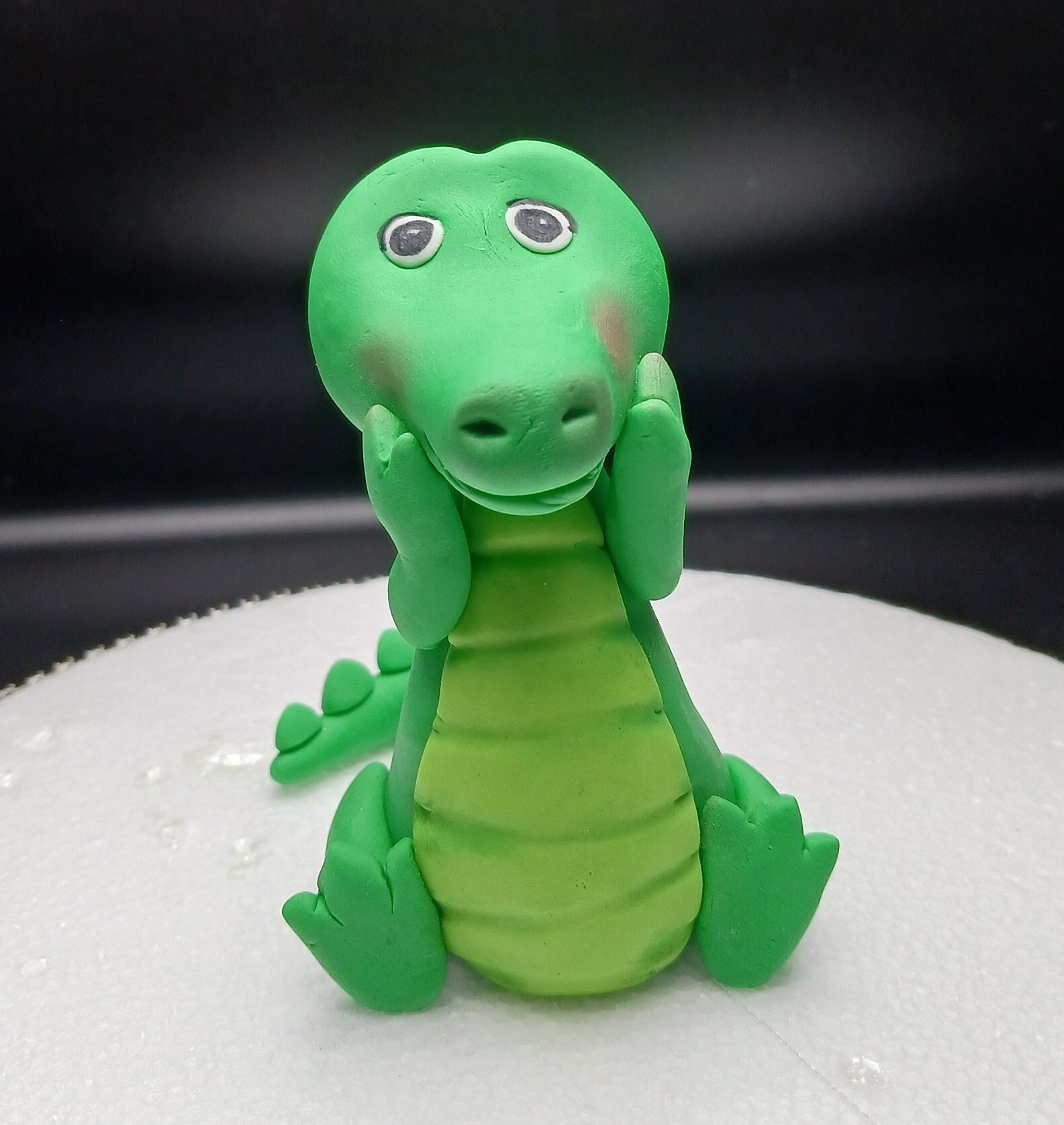 Fondant Crocodile Cake Topper, Alligator Cake Topper, Safari Animal ...