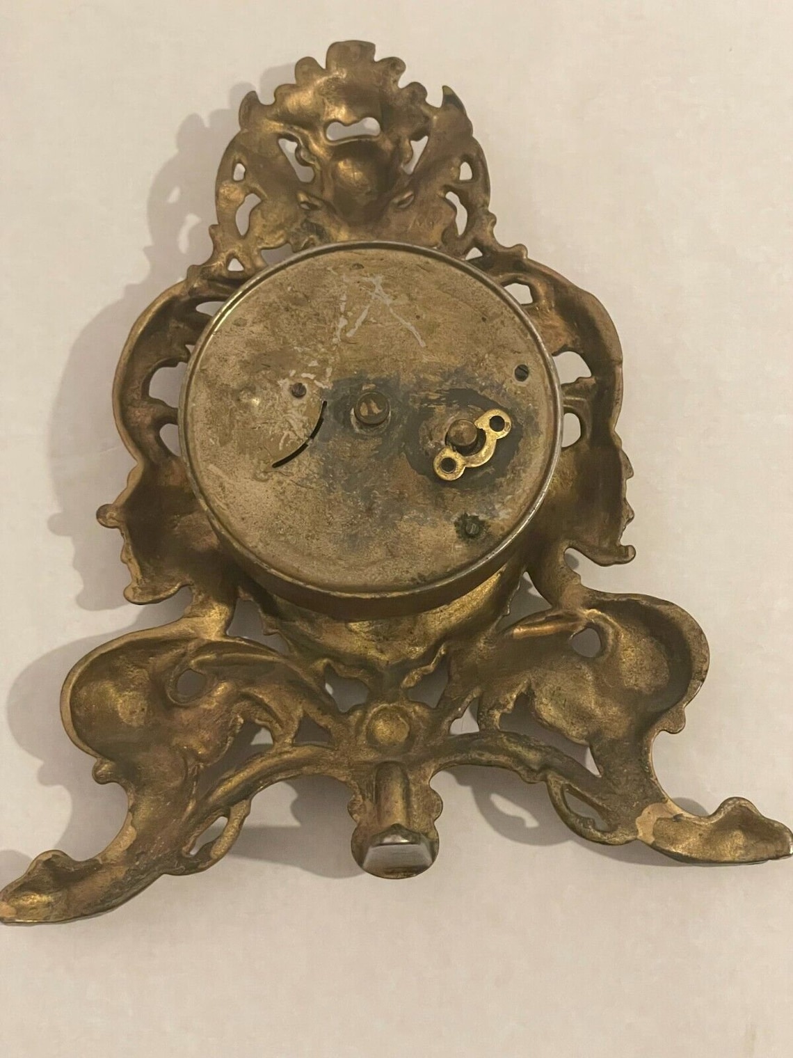 Antique Western Clock Co. Cast Iron Victorian Shelf Mantle - Etsy