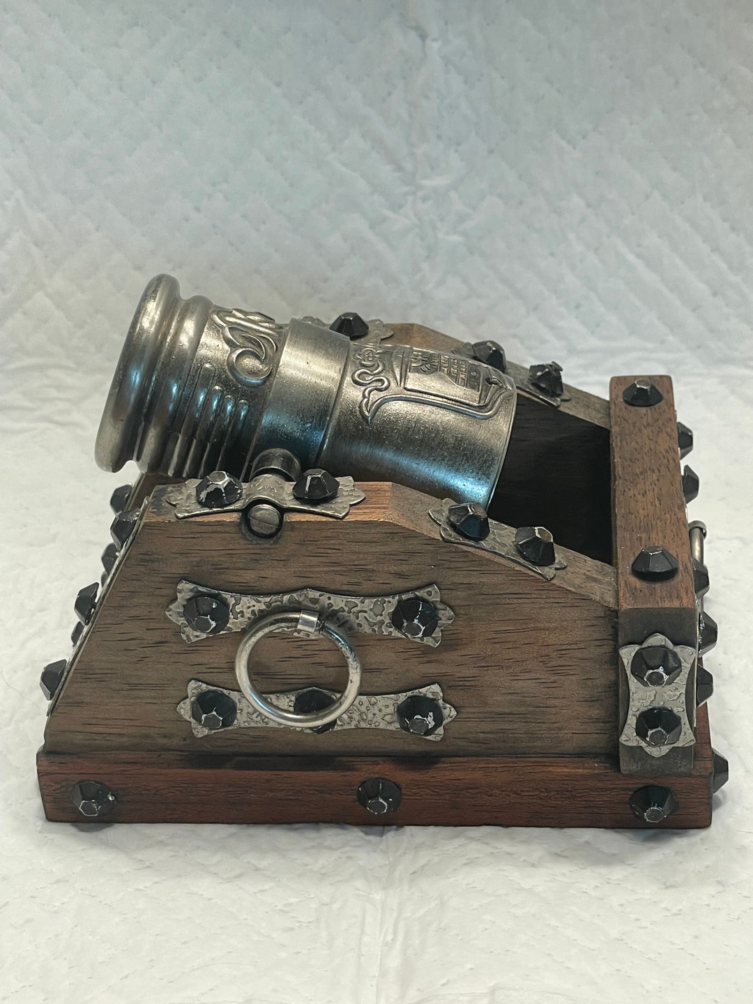 Vintage Cannon Replica cigarette Lighter - Etsy