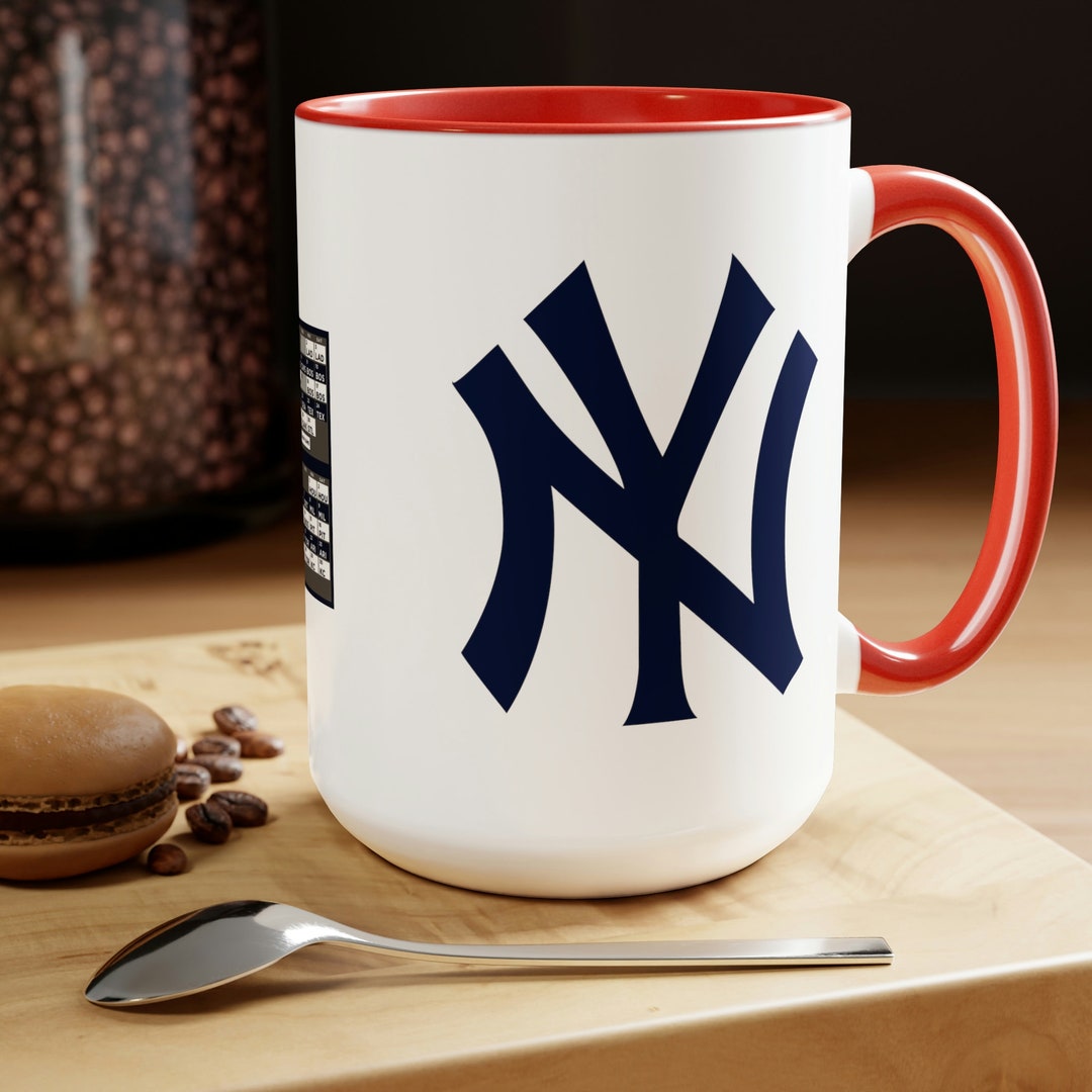 New York Yankees With 2023 Schedule Mug, 15oz - Etsy