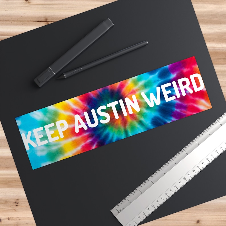 Keep Austin Weird Bumper Sticker - Etsy
