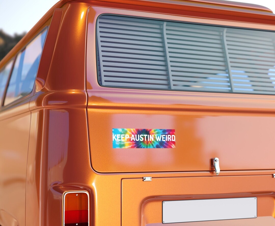 Keep Austin Weird Bumper Sticker - Etsy