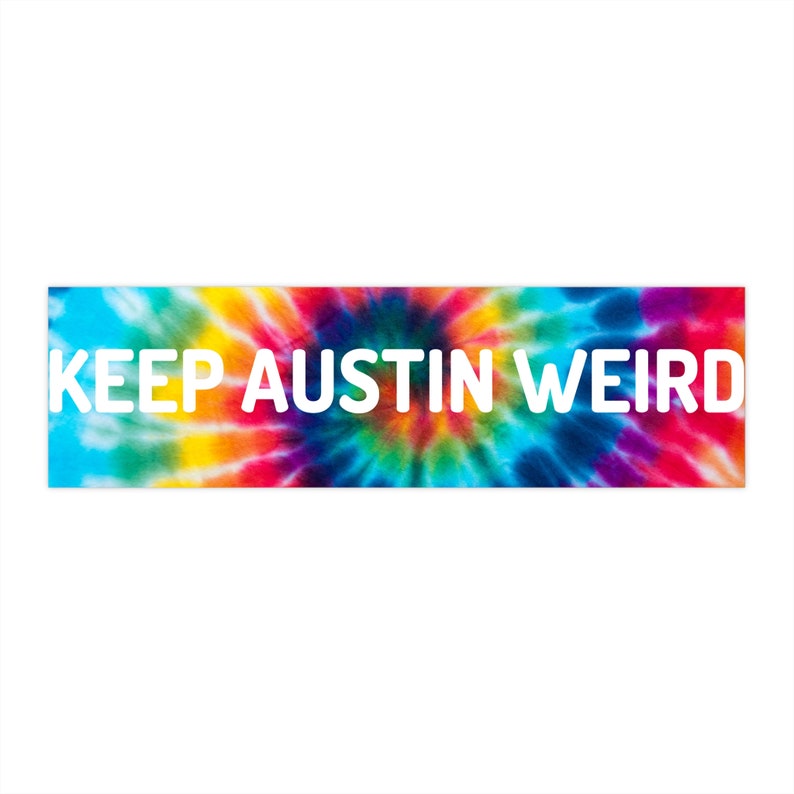 Keep Austin Weird Bumper Sticker - Etsy