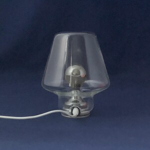 Mathmos Poplight 00s Colour Changing Clear Glass Lamp - Etsy