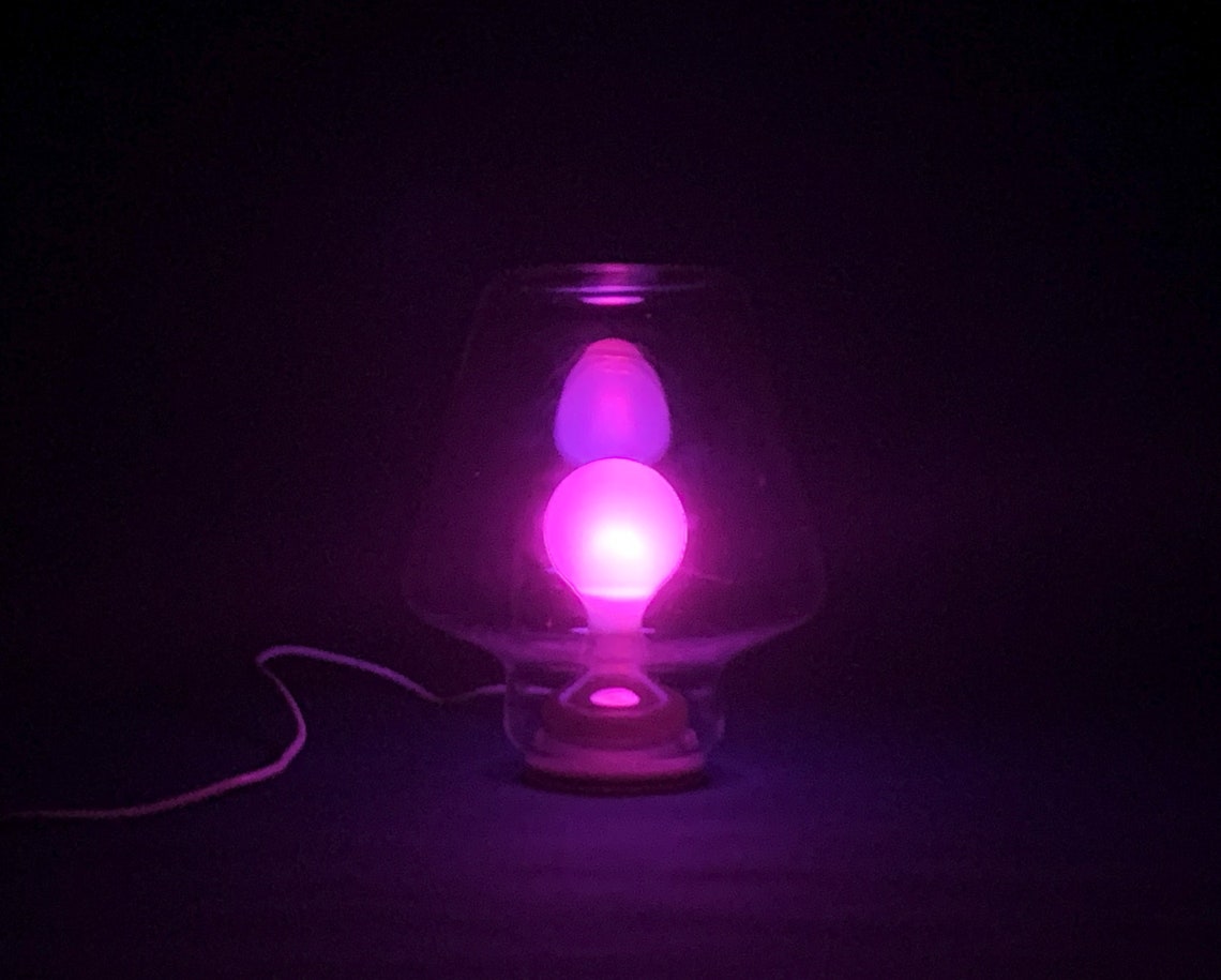 Mathmos Poplight 00s Colour Changing Glass Lamp - Etsy