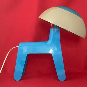 Dog Lamp in Blue by Studio Propaganda, Designed by Chaiyut Plypetch - Etsy