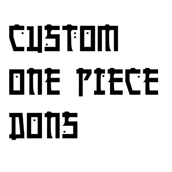 Custom Don One Piece Cards - Etsy