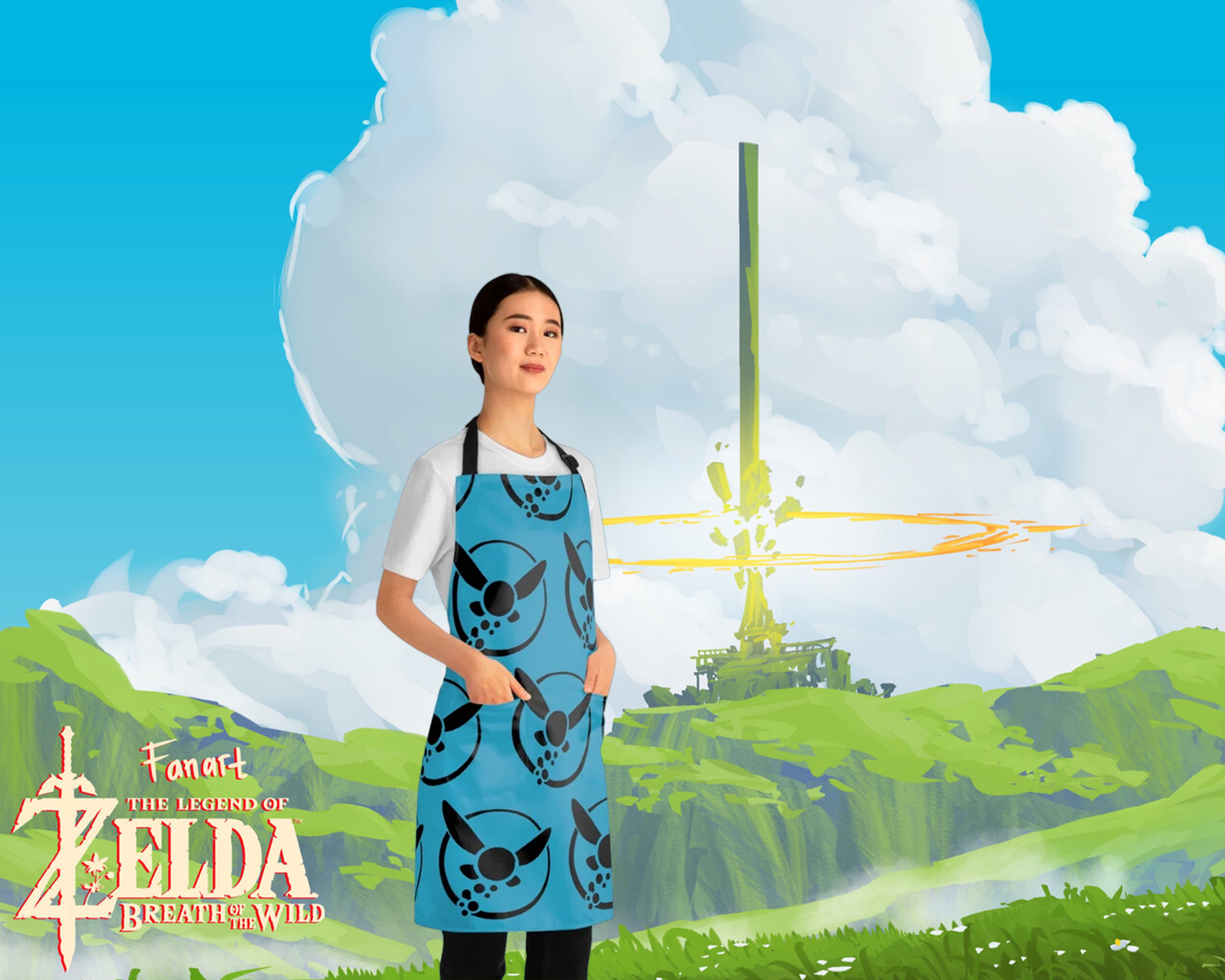 Navi the Legend of Zelda Charactertheme Apron Fairy navi - Etsy