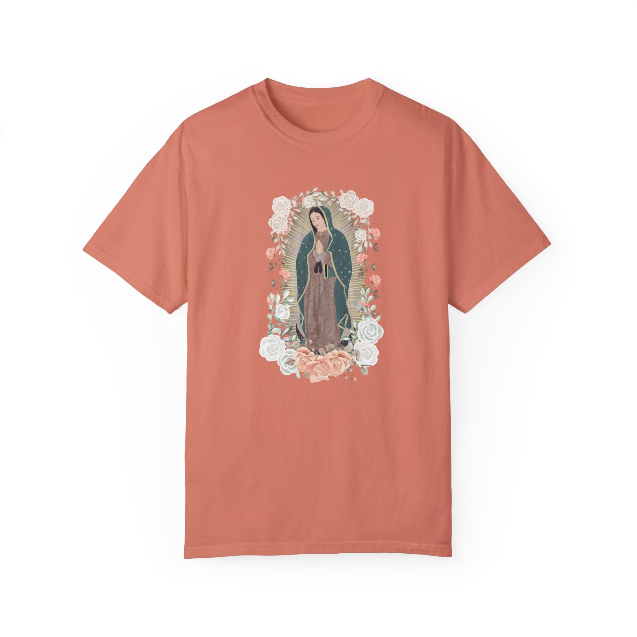 Virgin Mary Shirt, Virgen De Guadalupe, Our Lady of Guadalupe T Shirt ...