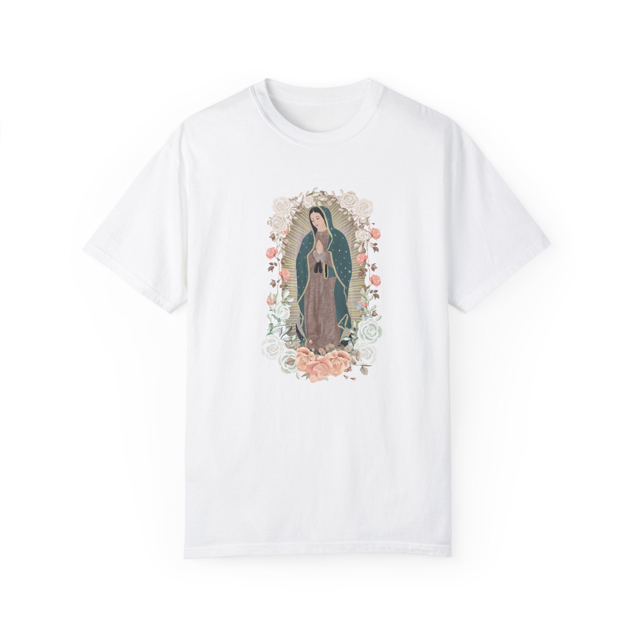 Virgin Mary Shirt, Virgen De Guadalupe, Our Lady of Guadalupe T Shirt ...