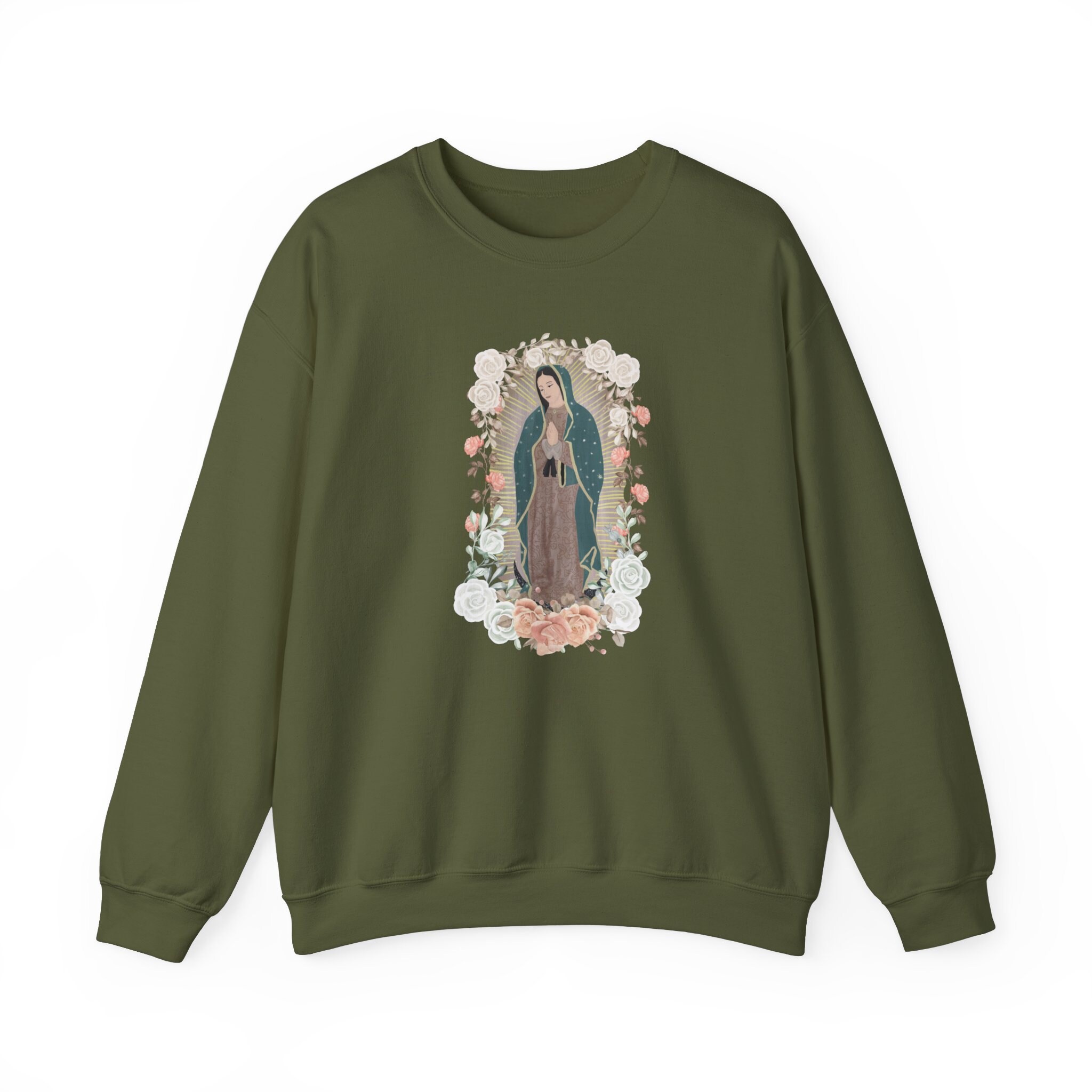Virgin Mary Sweater, Virgen De Guadalupe, Our Lady of Guadalupe ...