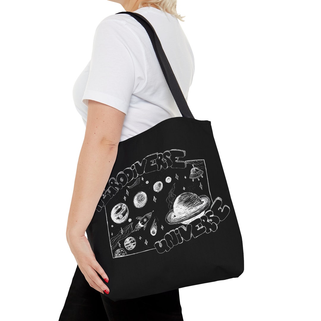 Neurodiverse Universe Autism Accessories Tote Bag black - Etsy