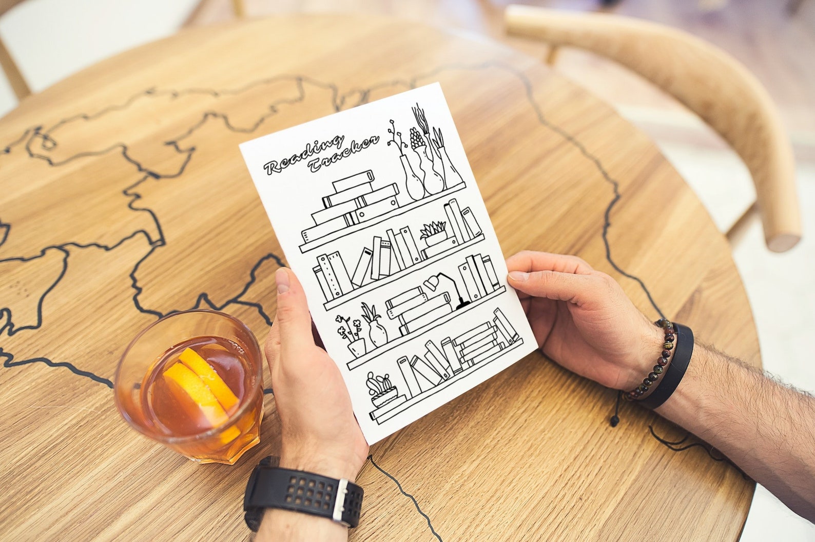 Reading Tracker Colouring in Page. Colour as You Go - Etsy