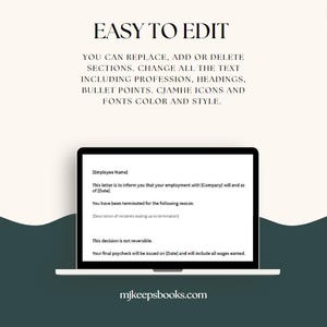 Termination Letter, Letter of Termination, Notice of Termination ...