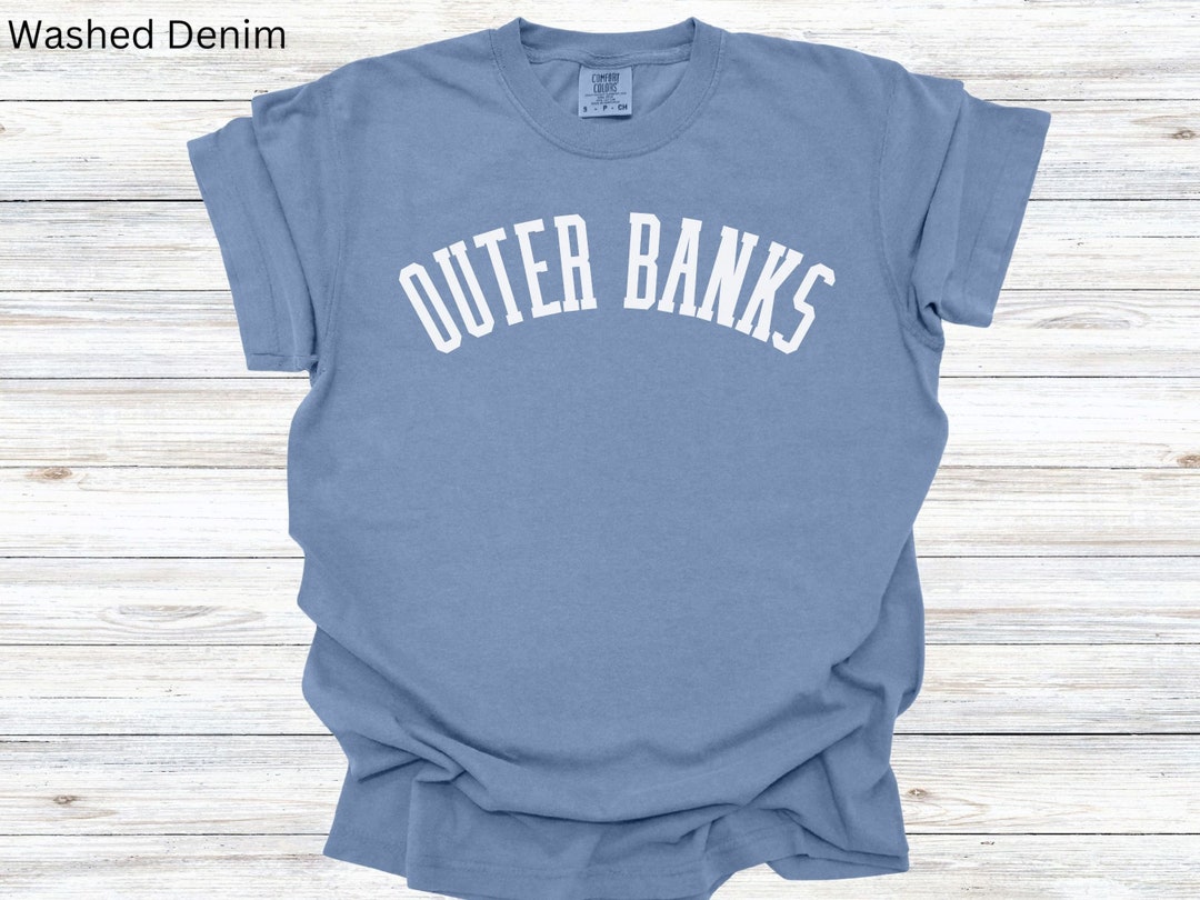 Comfort Colors® Outer Banks Shirt, North Carolina Vacation Travel Shirt ...