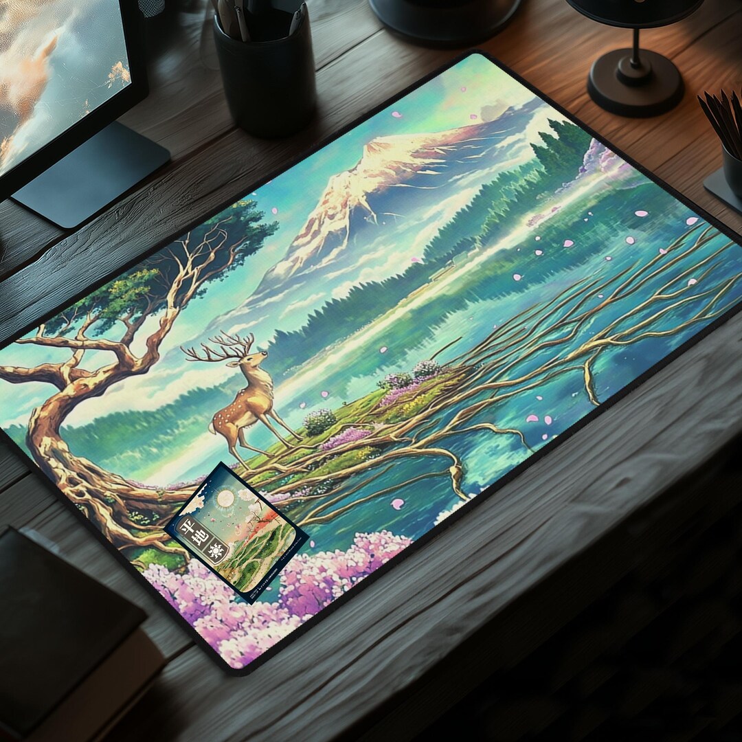 TCG Playmat for Tabletop Games, Gamer Gift Bundle Includes Deck Box ...