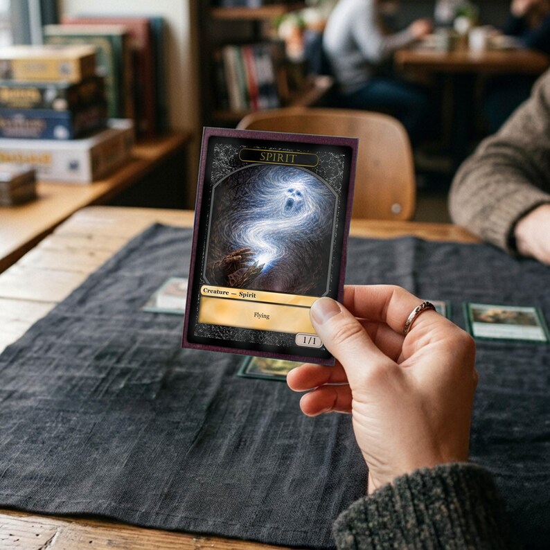 Custom Spirit Token With Flying, MTG Retro Frame, Double-sided - Etsy