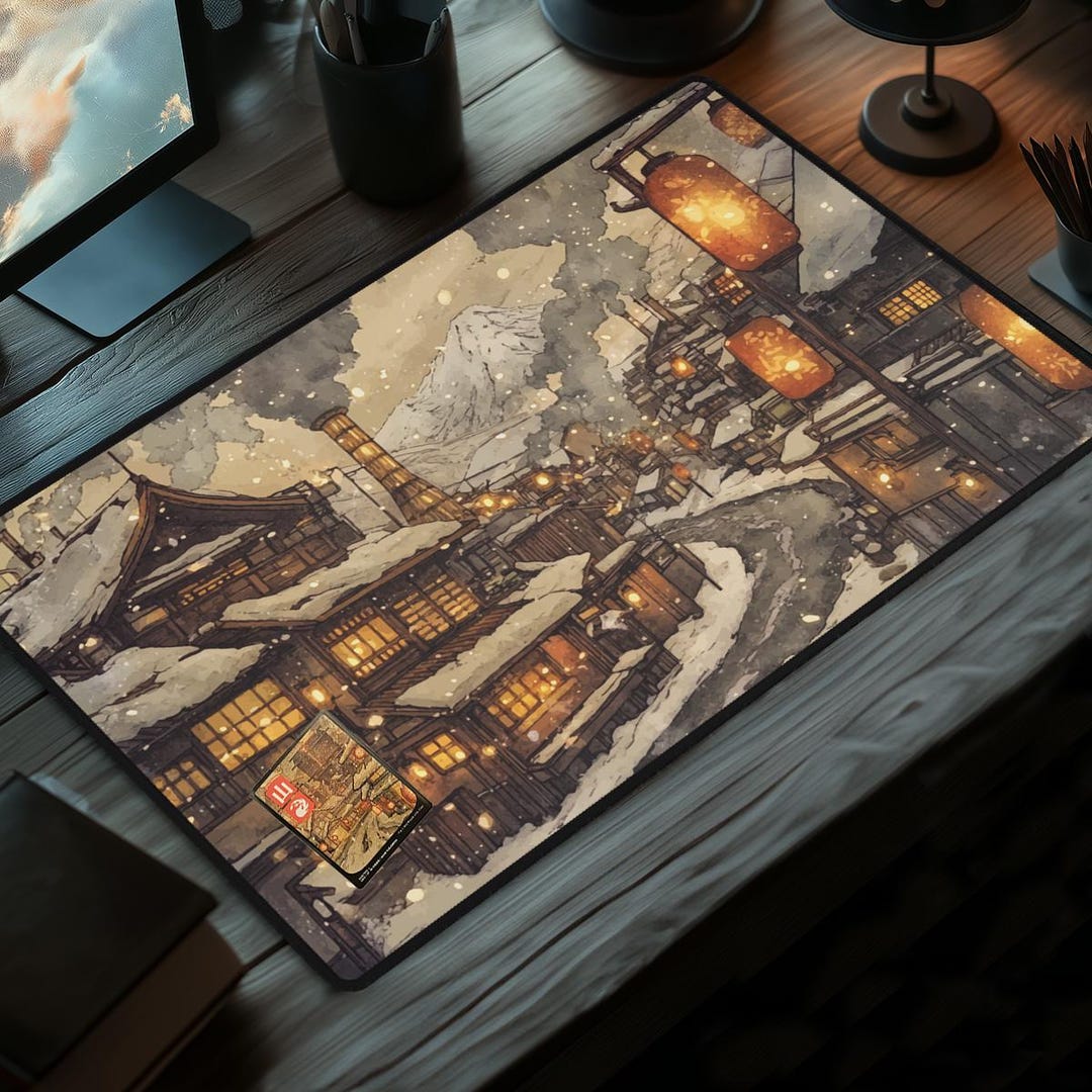 TCG Playmat for Tabletop Games, Gamer Gift Bundle Includes Deck Box ...