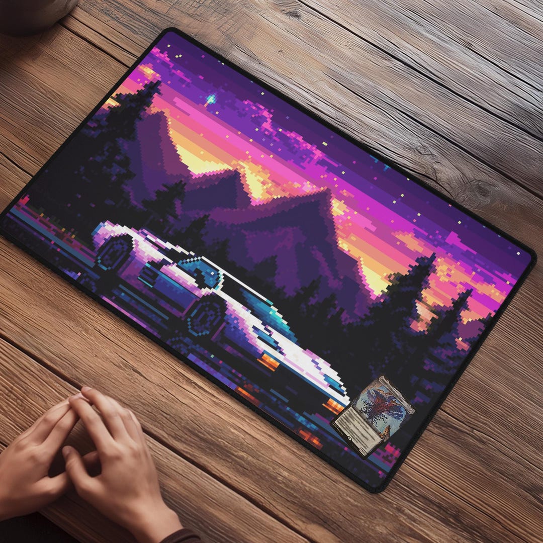 TCG Playmat for Tabletop Games, Gamer Gift Bundle Includes Deck Box ...