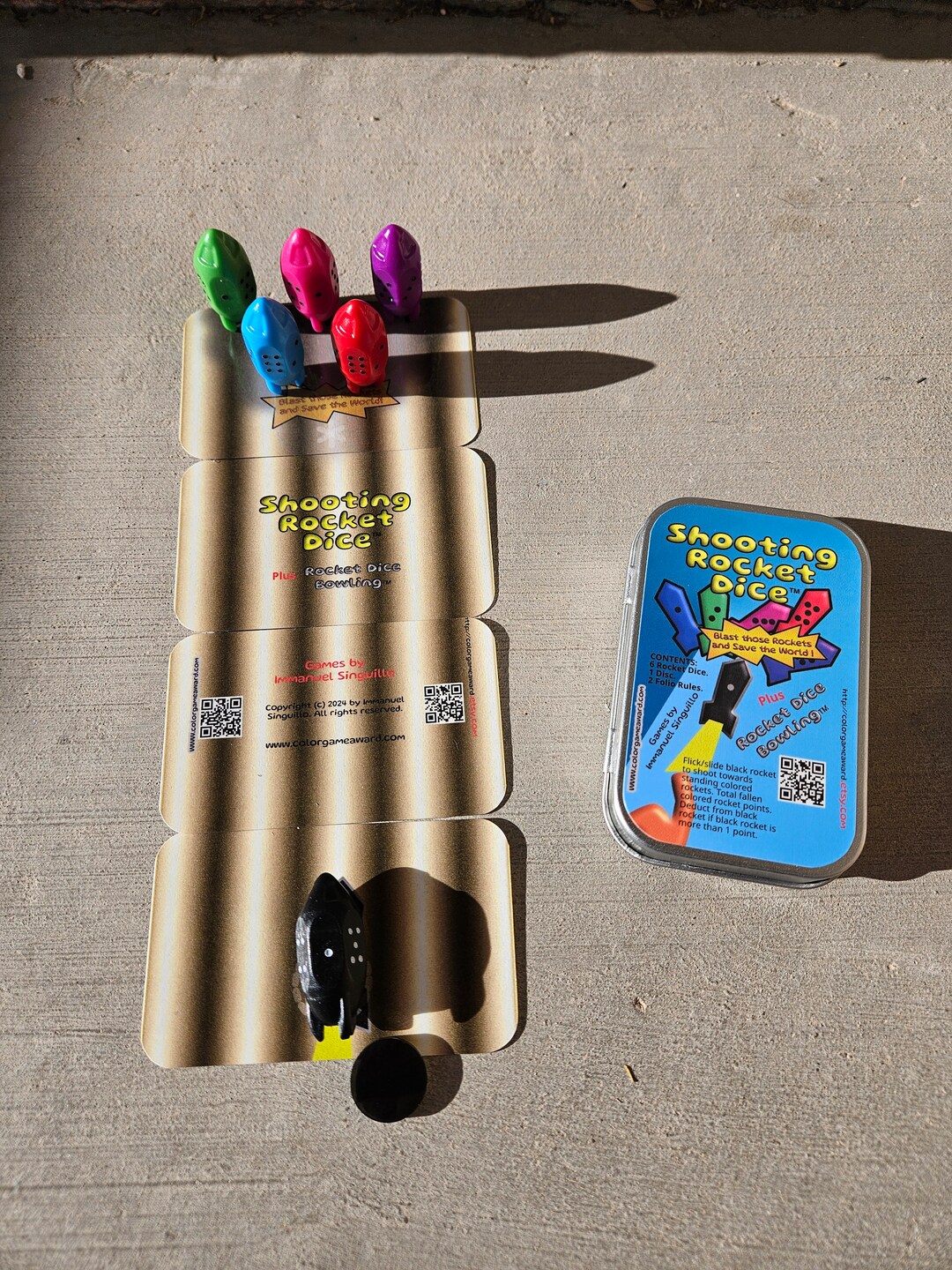 Shooting Rocket Dice (TM) - Etsy