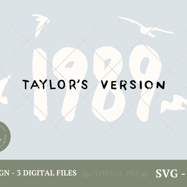 Taylor Version Svg - Etsy UK