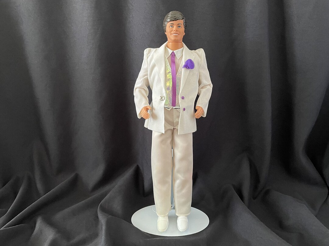 Crystal Ken Doll Complete All Accessories by Mattel 80s #4898 Unboxed ...