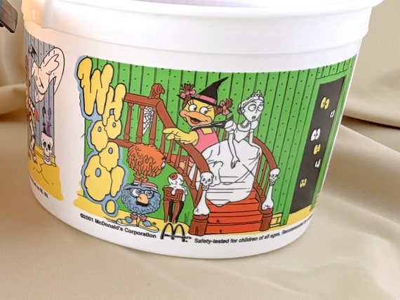 2001 McDonald’s Halloween Buckets with Lids, Bat Hand… - Gem