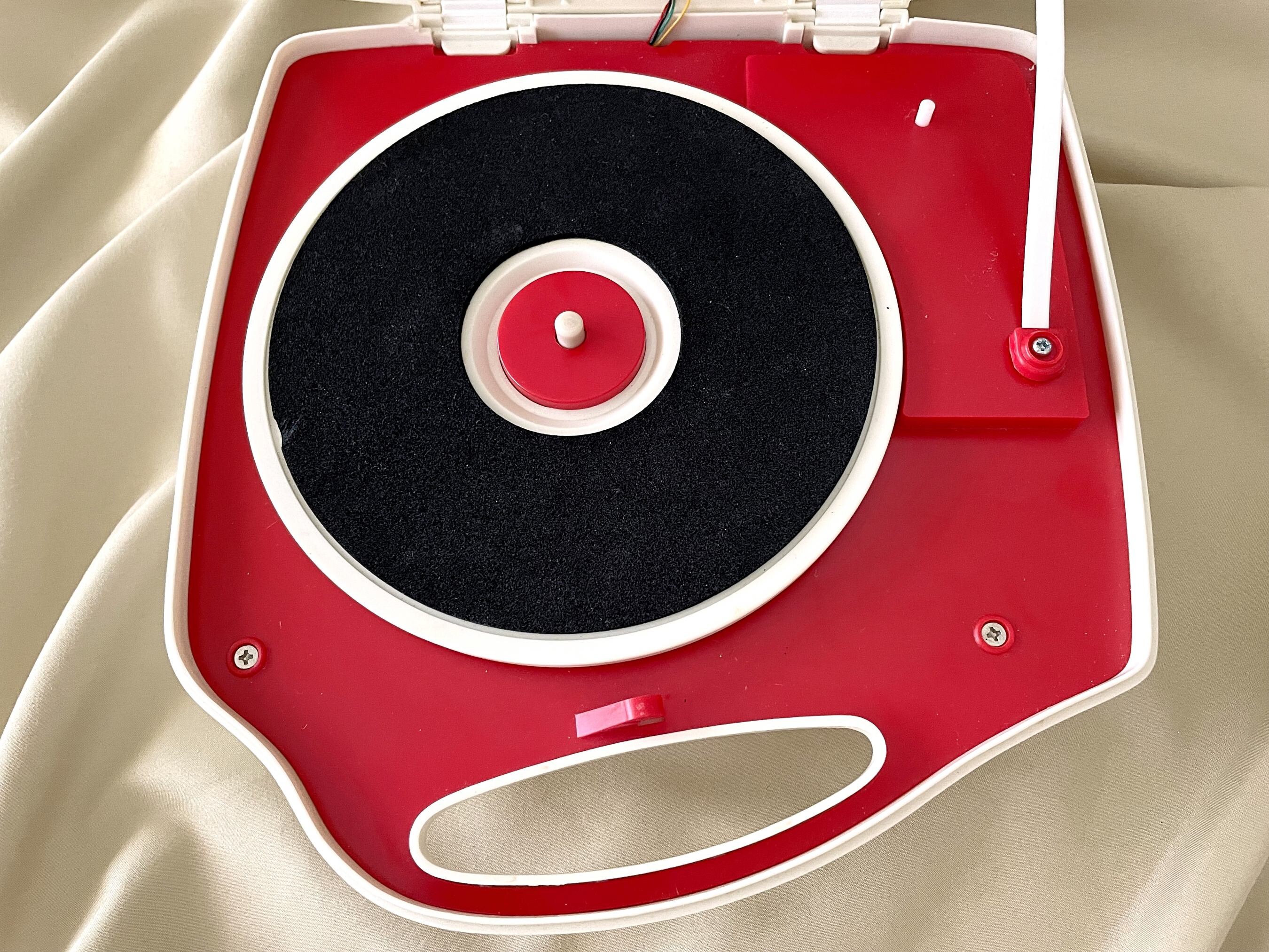 Disney Mickey Mouse Kids Phonograph Record Player Shelcore NOT WORKING ...