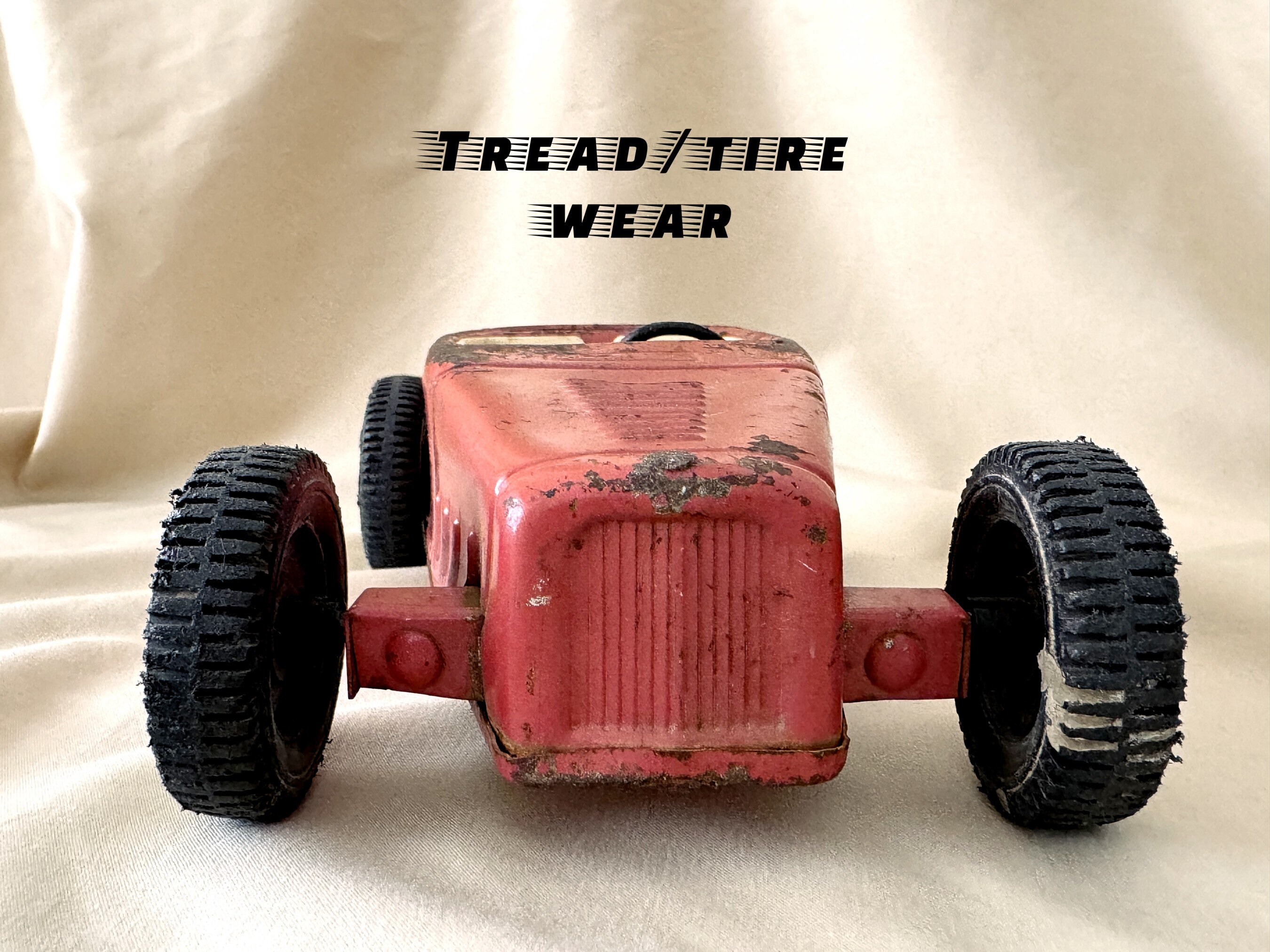 1960s Nylint Ford Red Hot Rod Roadster Coupe Jalopy Car With Seats and ...